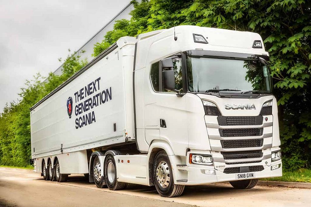 Practise makes perfect - Scania’s new S650 on the road