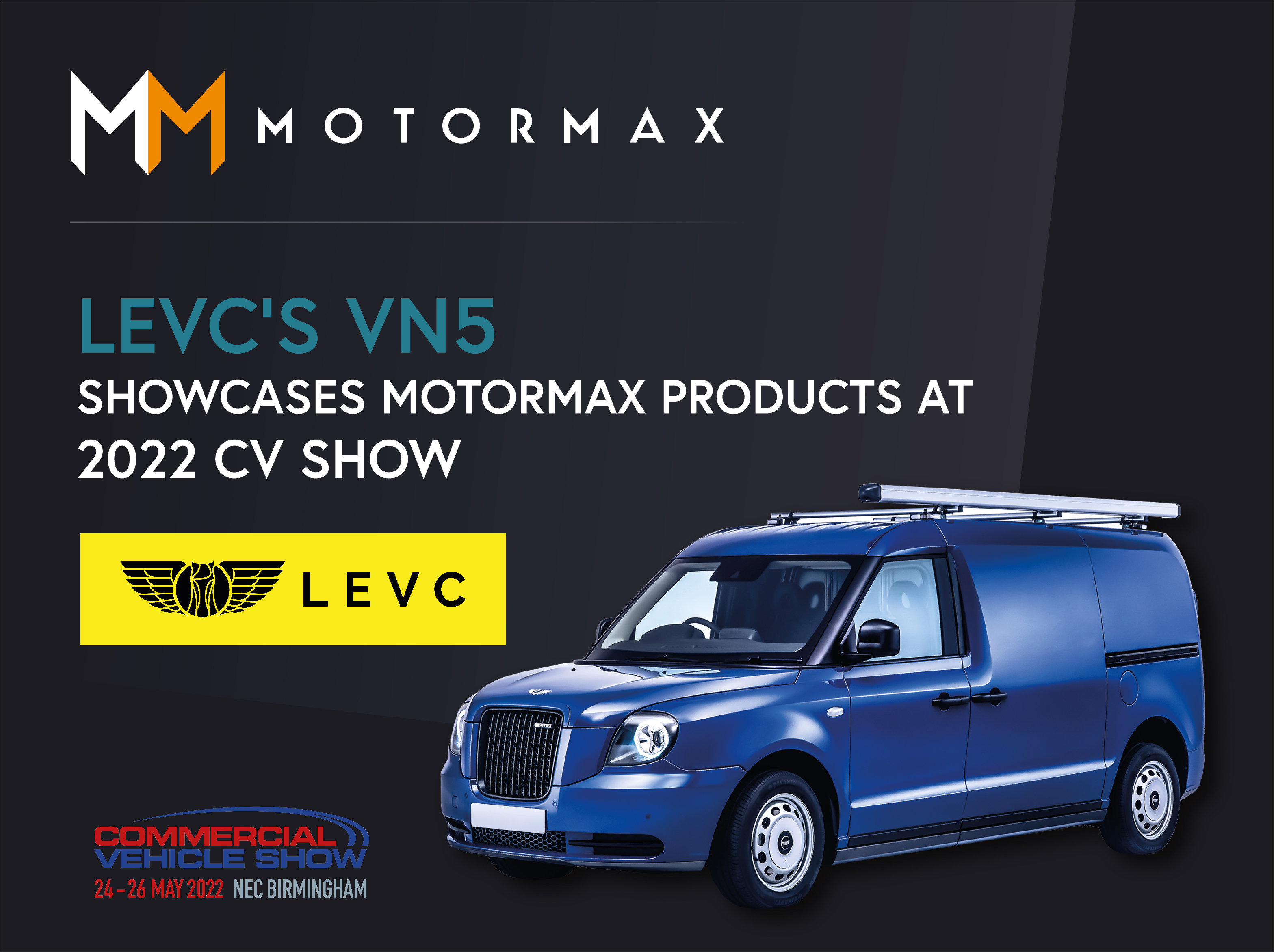 Motormax announce live product demonstrations on LEVC’s VN5 at this ...