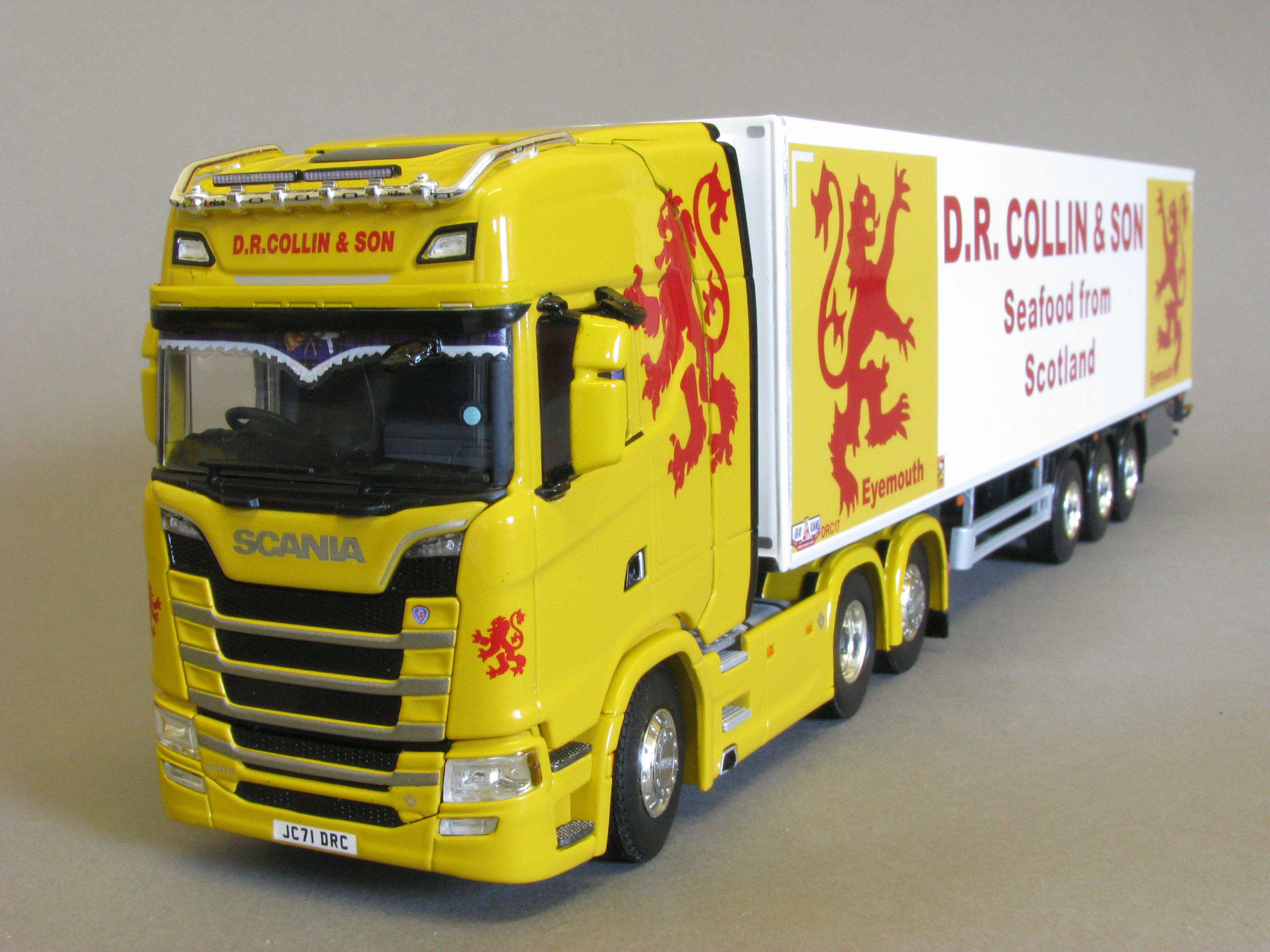 SEAFOOD SCANIA TO SCALE FOR D.R. COLLIN & SON! - CV Driver